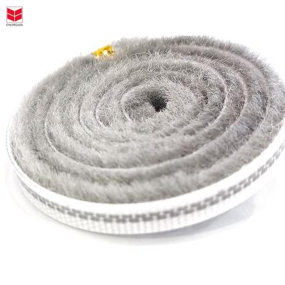 China Modern Design Style Door and Window Wool Pile Weather Strip Sound Insulation Silicone Brush Seal Strip with ISO9001 2008 for sale