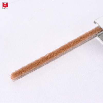 China Modern Design Style Door and Window Wool Pile Weather Strip Sound Insulation Silicone Brush Seal Strip with ISO9001 2008 for sale