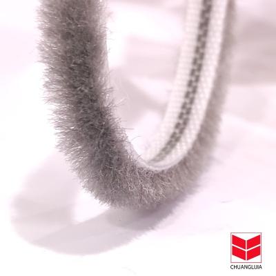 中国 木の窓の羊毛の天気帯 幅3~50mm,高さ3~25mm 黒/灰/茶色/白/その他色 販売のため