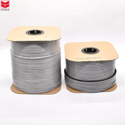 Cina 100% Pp Material Wool Pile Weather Strip con stile di design moderno e certificato ISO9001 2008 in colori grigio nero in vendita