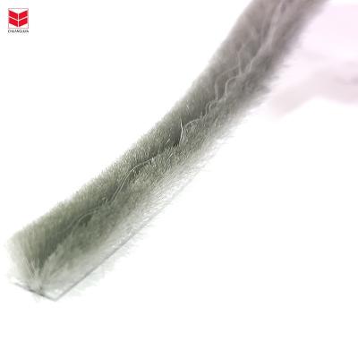 Cina 100%pp Striscia di sigillo per finestre di tessuto porta a pinna pila di lana Striscia di sigillo per il tempo con design moderno e certificazione ISO9001 2008 in vendita