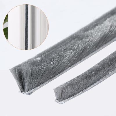 Cina Spazzola a strisce per porte scorrevoli in colore nero/grigio/marrone/bianco/altri colori in vendita