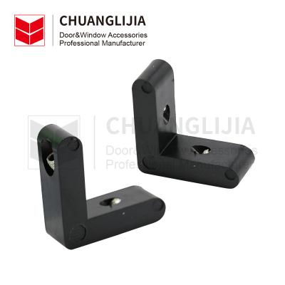 China Modern Design Plastic Corner Joint for Aluminum Screen Window Frame Accessories for sale