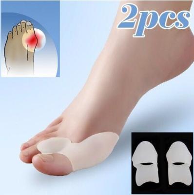 China Toe Separator Genuine Hallux Valgus Bicyclic Thumb Orthopedic Braces To Correct Orthotics Daily Silicone Toe Big Bone for sale
