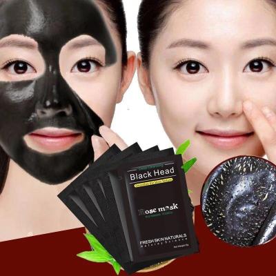 China Blackhead Remover Nose Mask Chin Forehead Black Head Mask Acne Treatment Pore Strip Black Mask Peeling Skin Care for sale