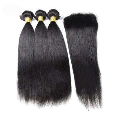 China Big Stock Fast Shipping Straight Hair Brazilian Hair Closure for your beauty for sale