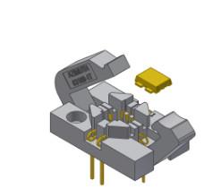 中国 63189-1T 滑らかな軽量アジムスキャリア試験ソケット アジムスソケット 販売のため