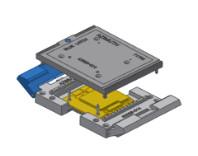 중국 63069-014 3.5인치 88.9mm 아지무스 캐리어 테스트 소켓 아지무스 소켓 판매용