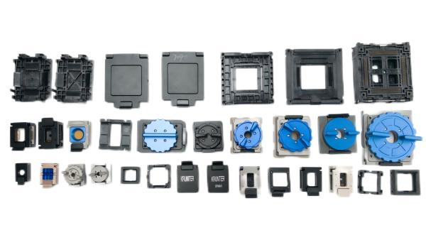 다층 CNC 테스트 소켓 고정 장치 모듈형 디자인 26MM X 35MM BGA 테스트 소켓 하우징 KR-2030-PK 사용자 정의