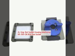 AL 회색 테스트 소켓 가구 가공 KR-3101-DK BGA 테스트 소켓
