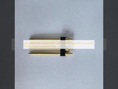 KR-011D1-04A Plástico de ouro personalizado Pogo Pin Connector Probe Pogo Connector Pins