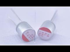 Condensador electrolítico de aluminio SMD de 35V  Bajo ESR  Alto rizado  Tamaños personalizados disponibles