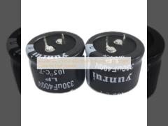 Krunter 105°c 330uf 400v Snap-in Aluminum Electrolytic Capacitor High Voltage