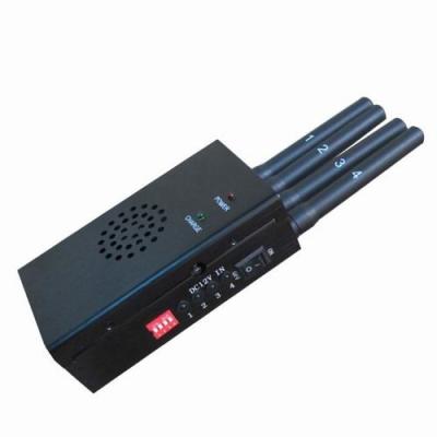 China Black Portable High Power 3G 4G LTE Mobile Phone Jammer for sale