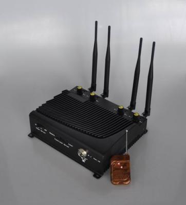 China Adjustable 6 Antenna 15W High Power WiFi  GPS  Mobile Phone Jammer for sale