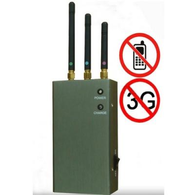 China 5-Band Portable Cell Phone Signal Blocker Jammer for sale