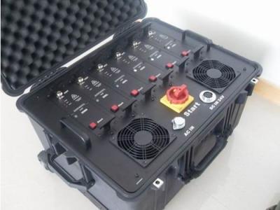 China 300W High Power VHF UHF NMT CDMA Single Jammer (Waterproof  shockproof design) for sale