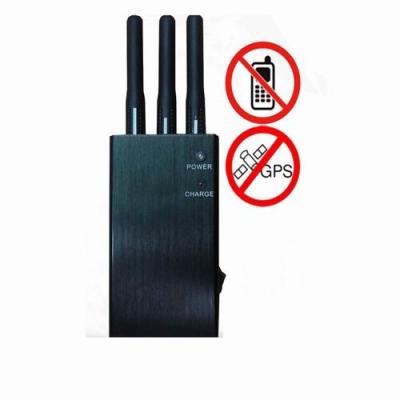 China 5 Band Portable GPS  Cell Phone Signal Jammer for sale