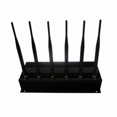 China High Power 6 Antenna GPS WiFi VHF UHF and Cell Phone Jammer for sale