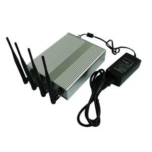 China Cover Cell Phone Jammer + 40 Meter Range for sale