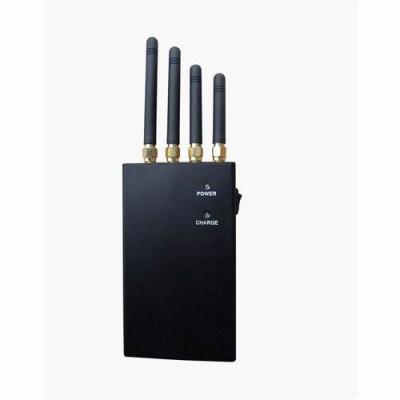 China 4 Band 4W Portable GPS Cell Phone Signal Jammer for sale