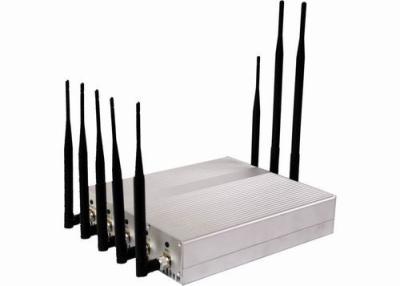 China Powerful 8 Antenna Jammer for Mobile Phone GPS WiFi VHF UHF for sale