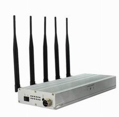 China 5 Band Mobile Phone Blocker  UHF Audio Jammer for sale