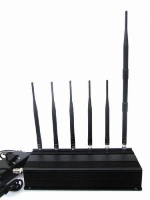 China 6 Antenna 3G 4G Cell phone  Lojack Jammer for sale