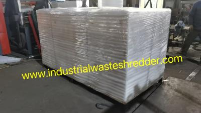 China 800F Small Size Plastic PE Film Pre Shredder Machine, Mini Economical Crusher Machine For Plastic Film,Space Saving. PET Film Rolls Shredder Machine,7.5KW Cutting Motor for sale