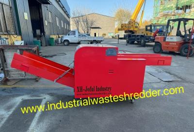 China 800F Small Size Plastic PE Film Pre Shredder Machine, Mini Economical Crusher Machine For Plastic Film,Space Saving. PET Film Rolls Shredder Machine,7.5KW Cutting Motor for sale