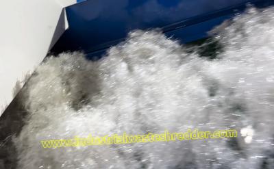 China Plastic Strips Wires Grinder Rotary Blades Crusher Can Shred All Soft Waste for sale