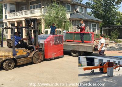 Китай Переплетенный шредер отбросов производства меха 120мм лезвий продается