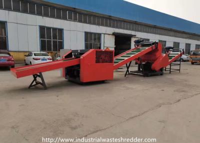 China Do triturador restante do corte do transporte do couro da retalhadora de desperdício da correia de PVC lâminas giratórias à venda