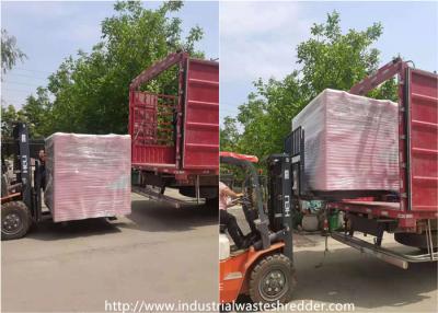 China PE Packing Tape Industrial Waste Shredder Adjustable Output Size Space Saving，PET straps crusher machine  with CE，PP tape cutting machine for sale