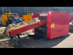Kunststoff-Landwirtschaftsfilm-Schredder-Maschine HDPE-Treibhausfilm-Schleuder verschiedene Kapazitäten verfügbar