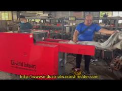 800F 20mm Screen Waste Cloth Shredding