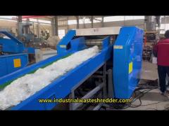 Máquina de trituração de fibras monofilamentosas de PP de resíduos industriais para fios de PET PP HDPE PA,capacidade 300-2000kg por hora,trituração de fios químicos de alimentação fácil,projeto anti-enrolamento,trituração de sacos de PP Raffia