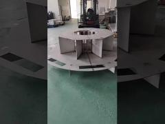 Customized 304 Stainless Steel Food Screening Equipment Shell OEM SUS304 Stainless Steel Enclosure Processing For Food Sifting Equipment Custom Stainless Steel Shell Manufacturer