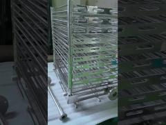 Blechmetall SUS316L Edelstahl-Fabrikation Medizinische Sterilisation Transferkammer Interne Ultraschallreinigungsmaschine Rahmen
