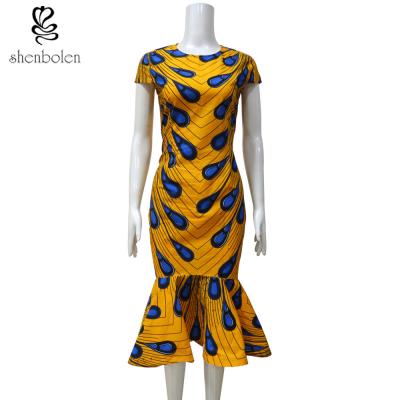 China Vestidos africanos da cópia do Fishtail de Ancara, a roupa das mulheres africanas tradicionais à venda