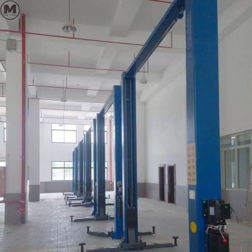 Quality 1850mm Height 2 Post Auto Lift 380V Safety Operation With 5 Tons Capacity for sale