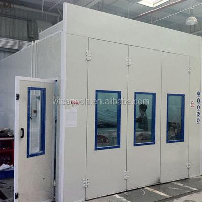 China 16KW LPG Burner Outdoor Automotive Paint Booth 380V With 24000 Air Flow for sale