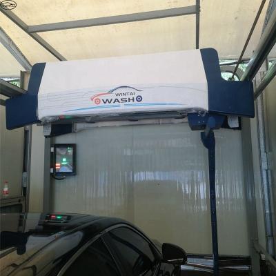 Cina Lavatrice di auto senza spazzole con braccio singolo con installazione W tra 3350 mm e 3686 mm in vendita