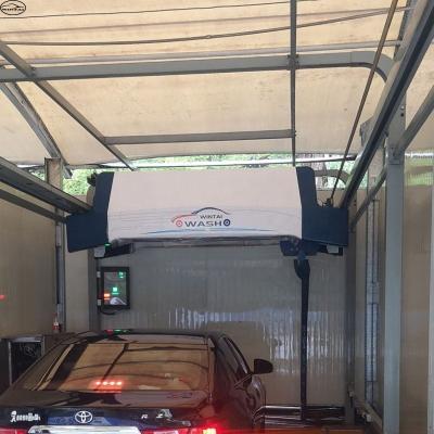 Cina Lavatrice di auto senza spazzole con braccio singolo con installazione W tra 3350 mm e 3686 mm in vendita