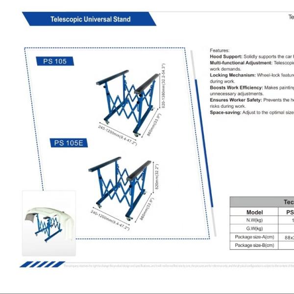 Quality Metal Wheel Lock Auto Body Bumper Stand For Painting Cars And Parts for sale