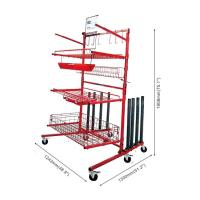 Quality Portable Space Saving Car Bumper Stand Water Resistant For Car Spray Booth for sale