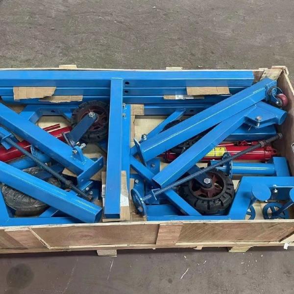 Quality 6000lbs Lifting Capacity 2*12 Ton Car Body Panel Stands 5.0mm Steel Thickness for sale