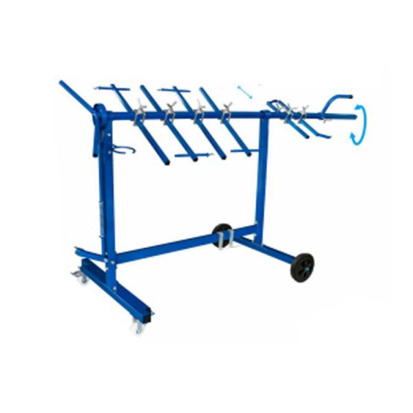 Quality High Stability Multi Angle Auto Paint Rack Removable With 34kg Capacity for sale