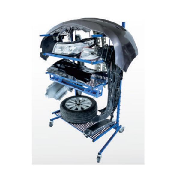 Quality Easy Assembly Car Bumper Paint Stand Adjustable For Repair And Painting for sale
