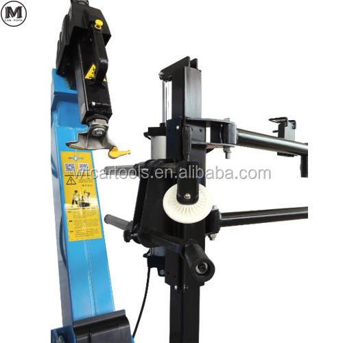 Quality Powerful 1.1KW Motor Automotive Tire Changer 220V Tilt Back With Help Arms for sale
